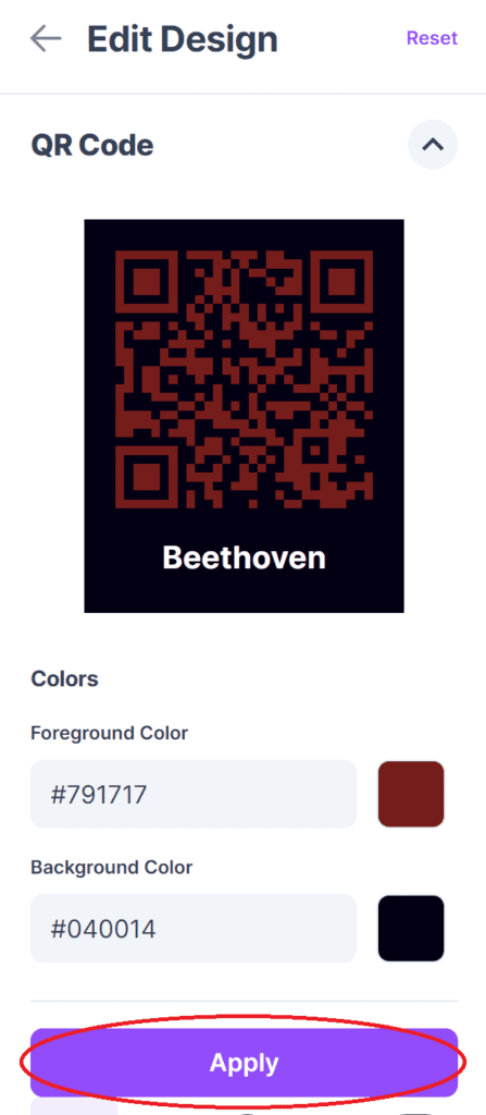 Generate a Spotify QR code