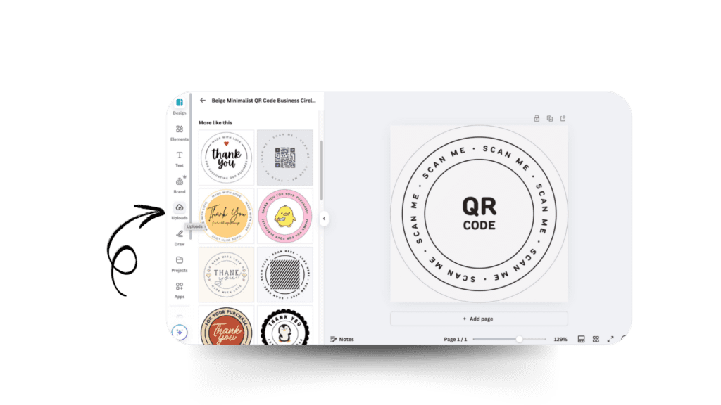How to create QR code stickers